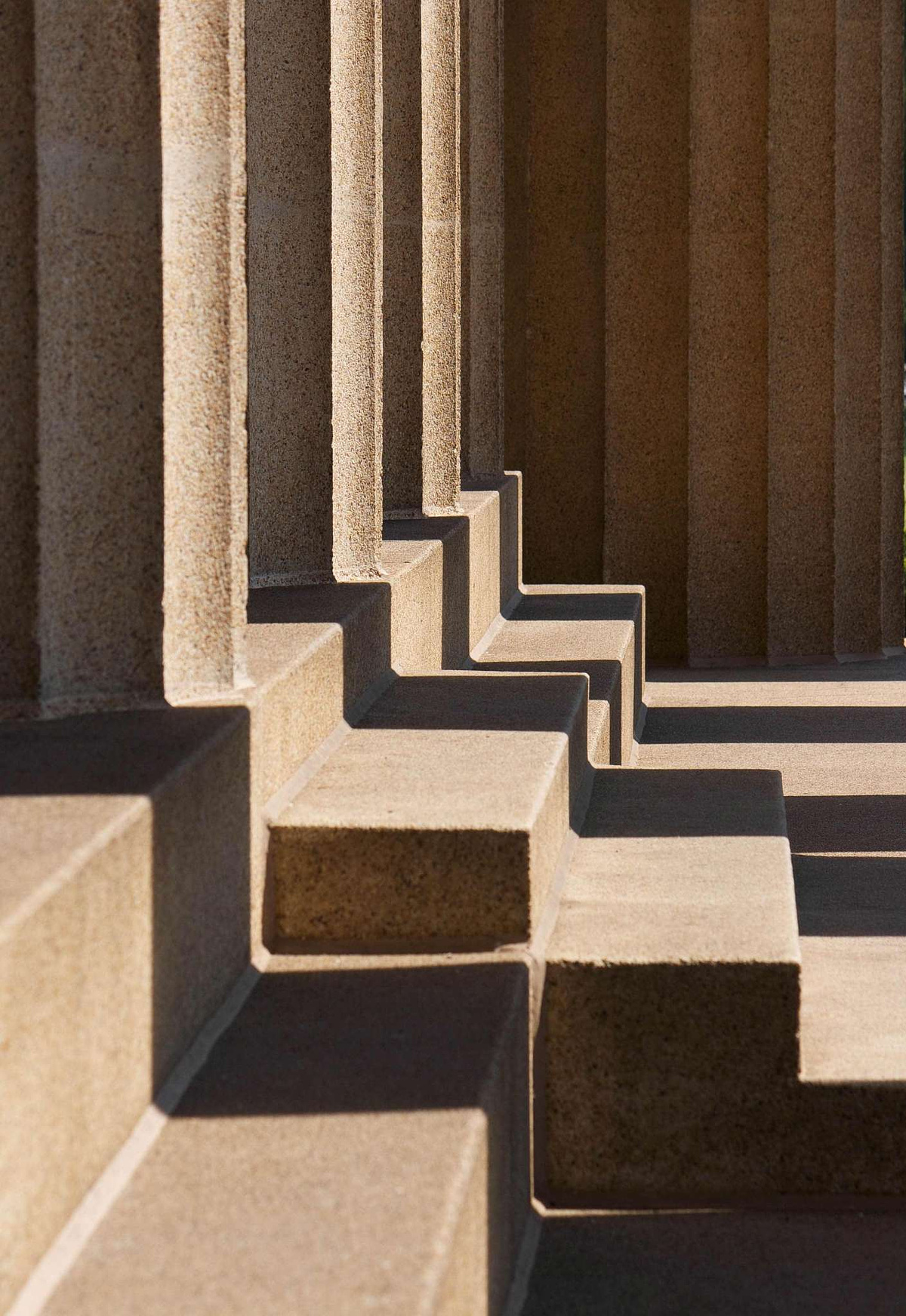 Parthenon Steps photo greeting card