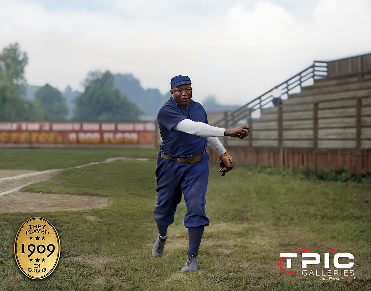 Andrew "Rube" Foster - Chicago Leland Giants (1909)